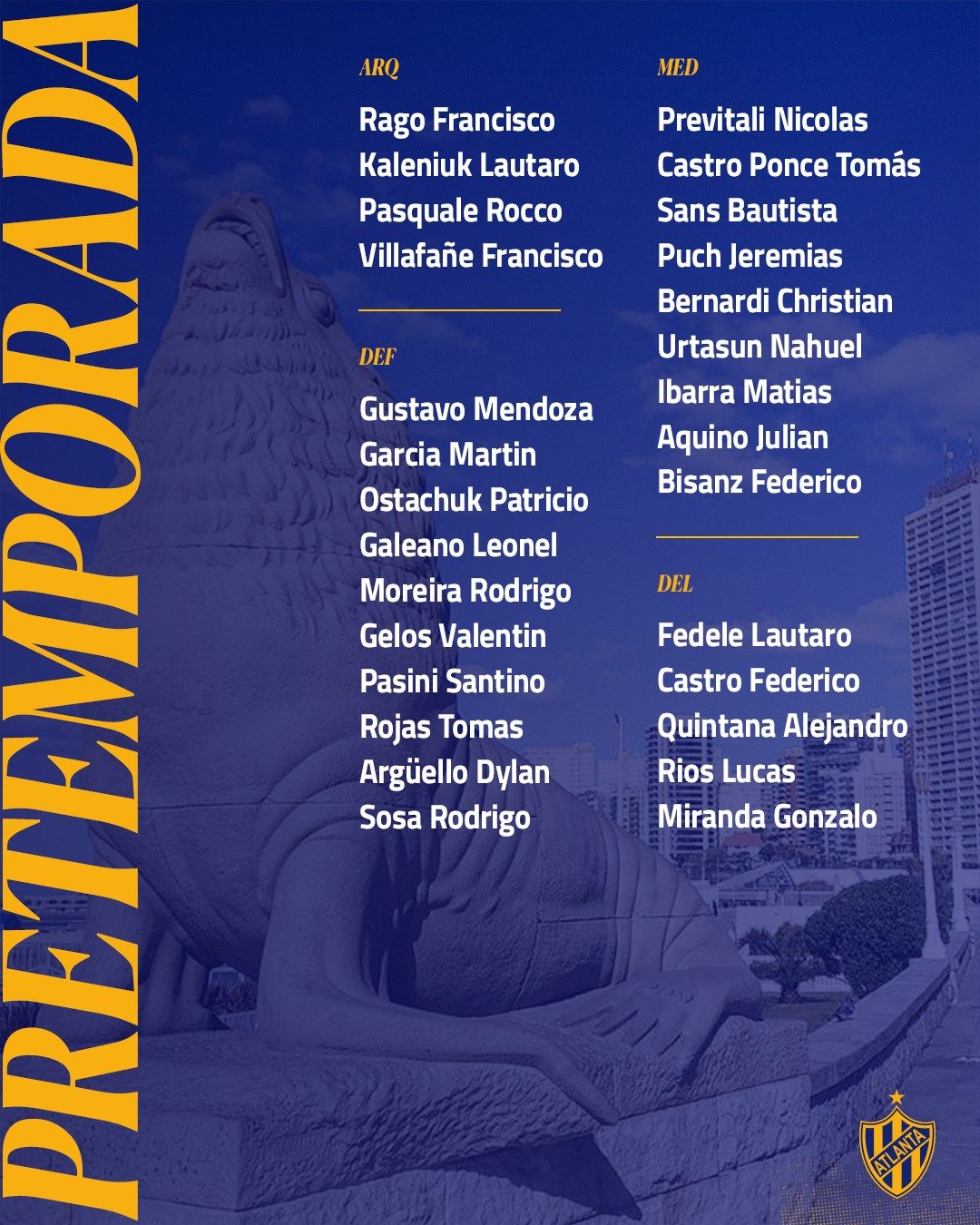 Atlanta inició la pretemporada en Mar del Plata – Club Atlético Atlanta